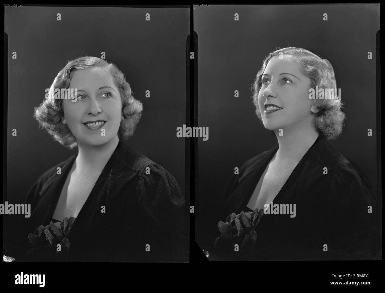 Miss Stella Wilson, 1936-1937, Wellington, by Spencer Digby Studios ...