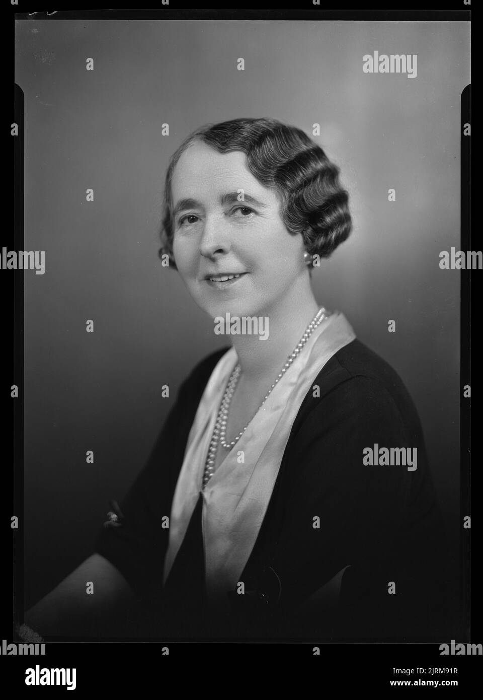 Mrs NM Wilson, 1936-1937, Wellington, by Spencer Digby Studios. Spencer Digby / Ronald D Woolf ...