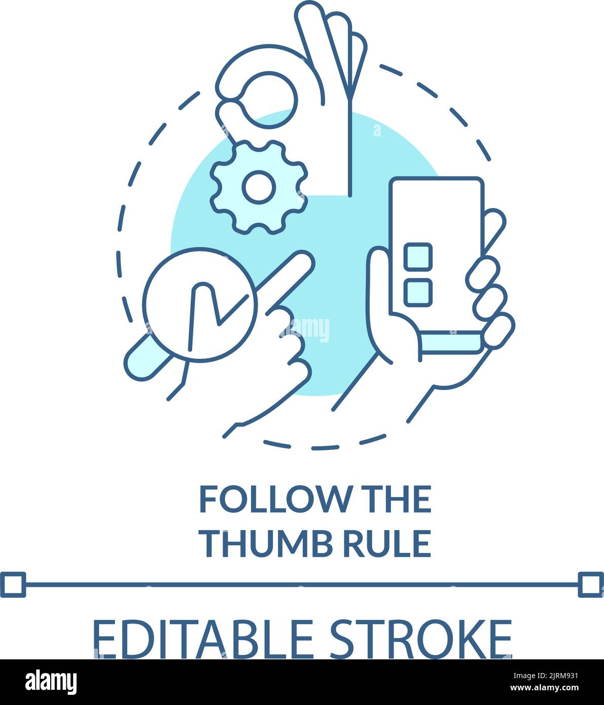 Rule of thumb Cut Out Stock Images & Pictures - Alamy