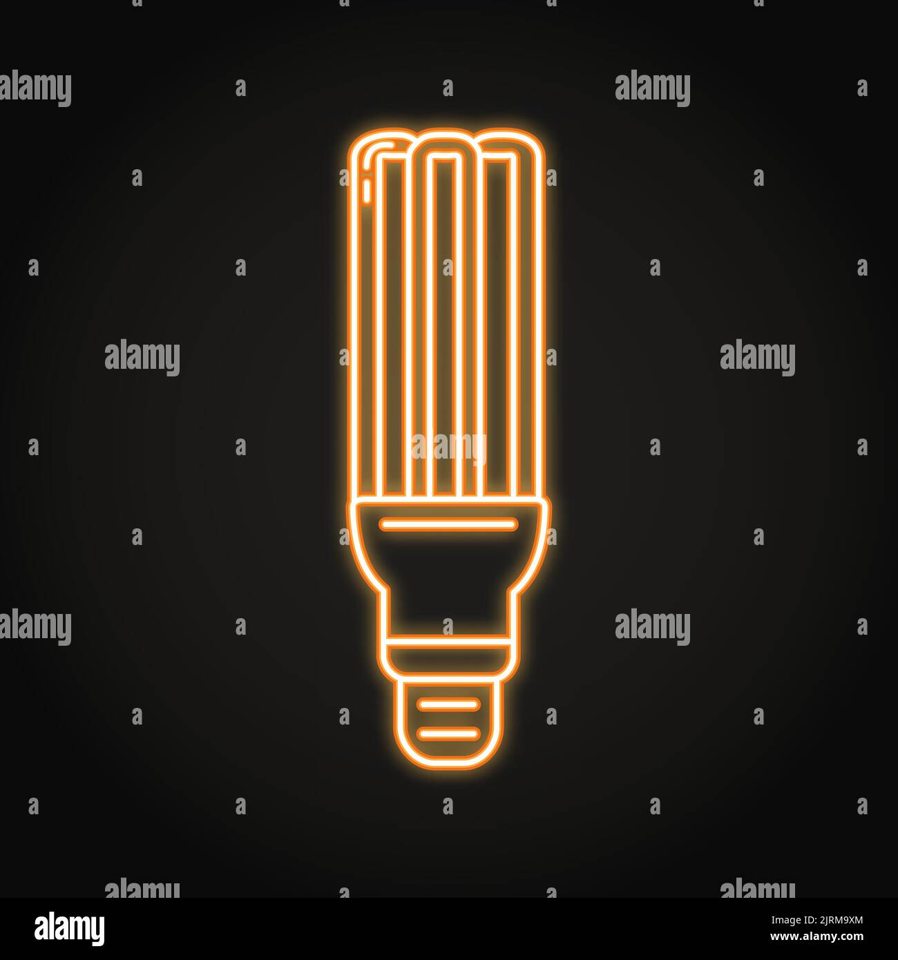 Neon tube light lighting Stock Vector Images - Alamy