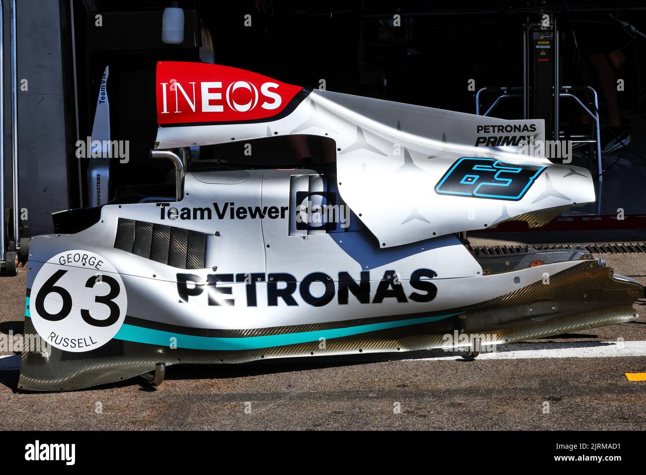 Spa Francorchamps, Belgium. 25th Aug, 2022. George Russell (GBR ...