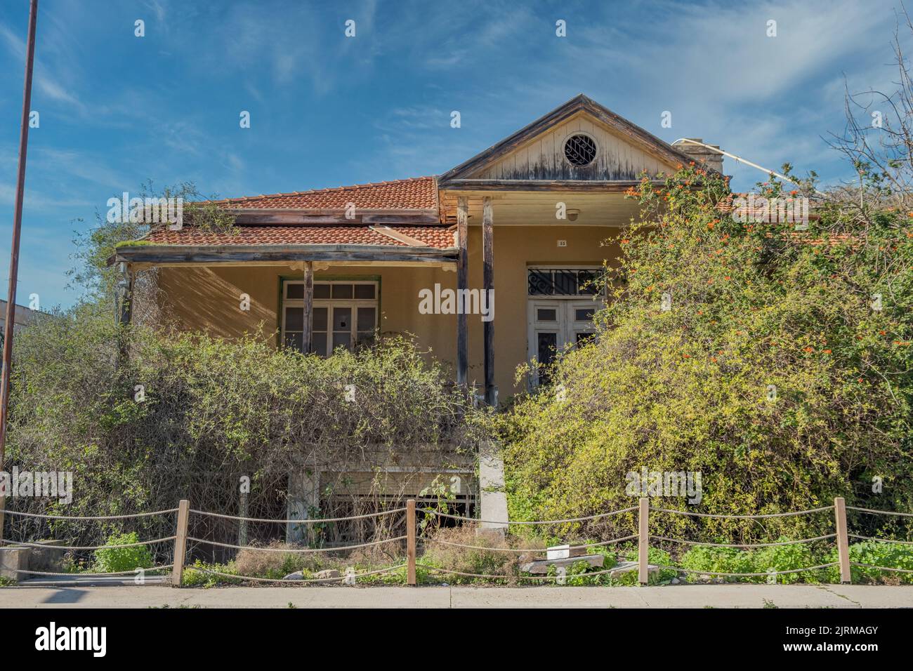 Varosha, Famagusta, Cyprus - June 2021: The abandoned city, ghost town ...
