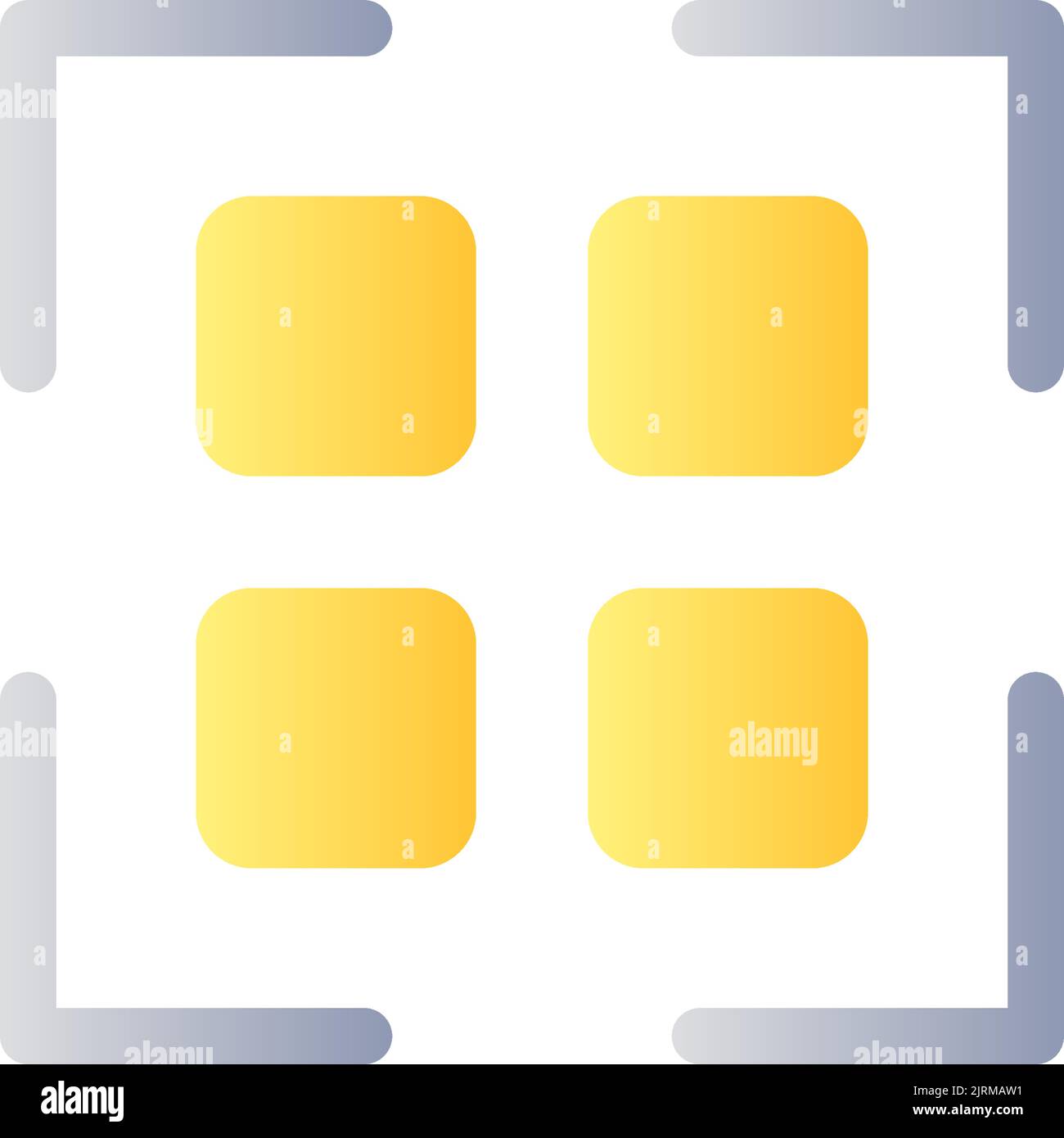 Scanning qr code flat gradient color ui icon Stock Vector Image & Art - Alamy