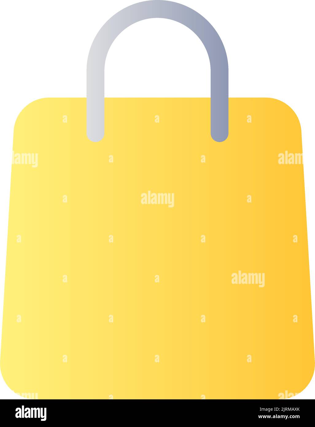 Shopping bag flat gradient color ui icon Stock Vector Image & Art - Alamy
