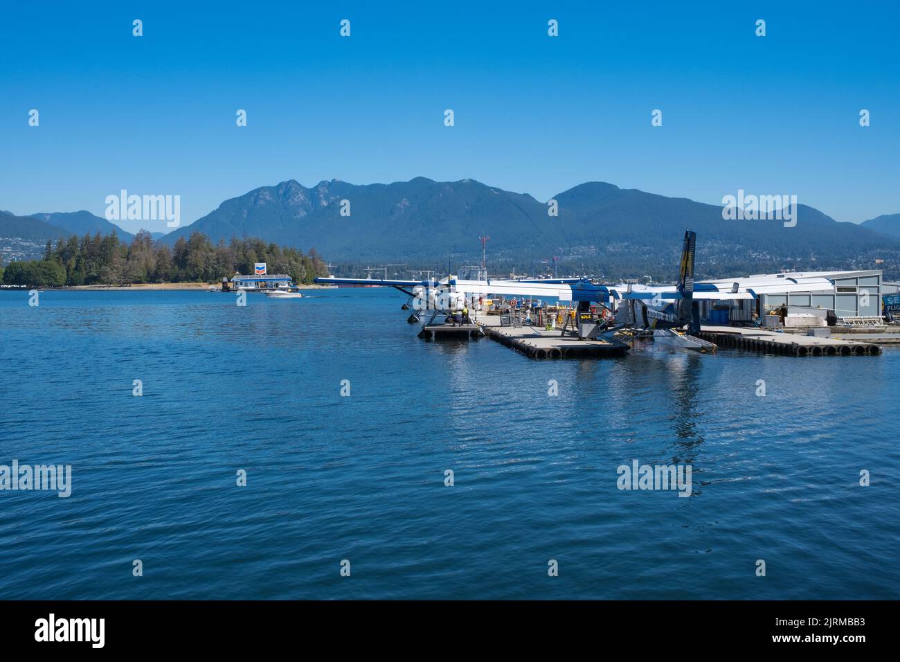 Harbour Air seaplanes, Vancouver, Canada Stock Photo - Alamy
