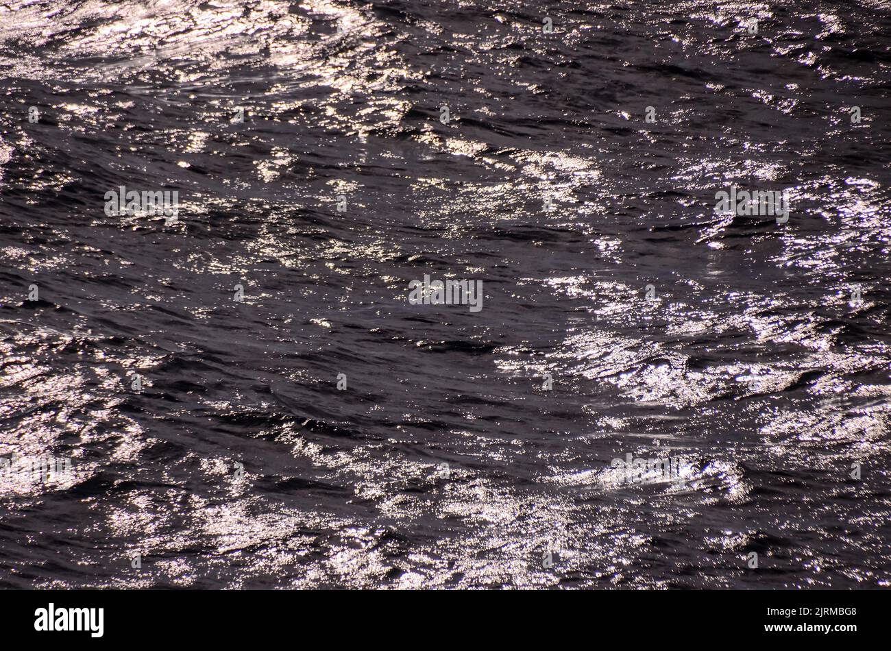 Blue Still Sea Water With Ripple. Natural Background Photo Texture ...