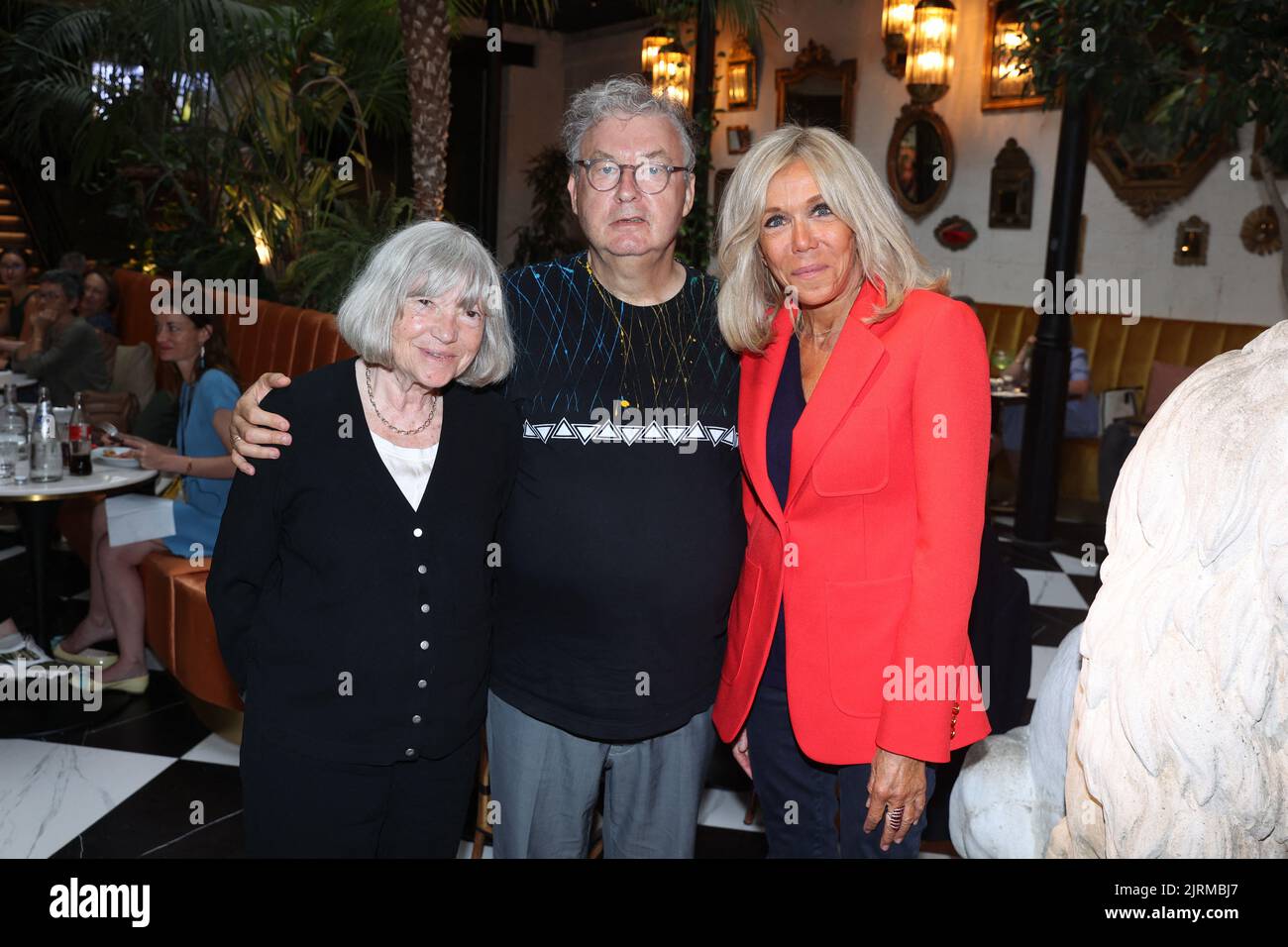 Angouleme, France. 25th Aug, 2022. Exclusive - From L to R : Marie ...