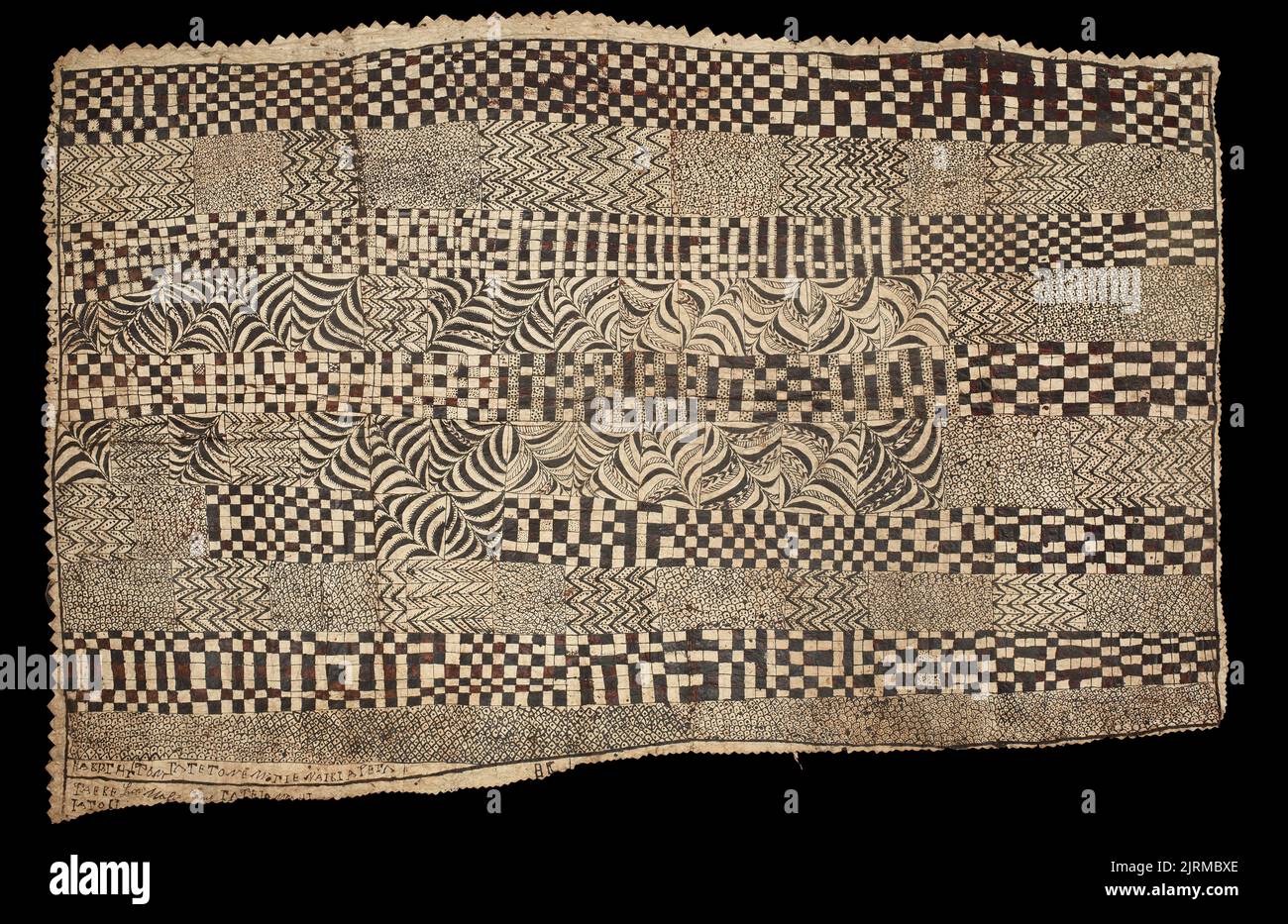 Hiapo (tapa cloth), 1800s, Niue, maker unknown. Gift of the Right ...