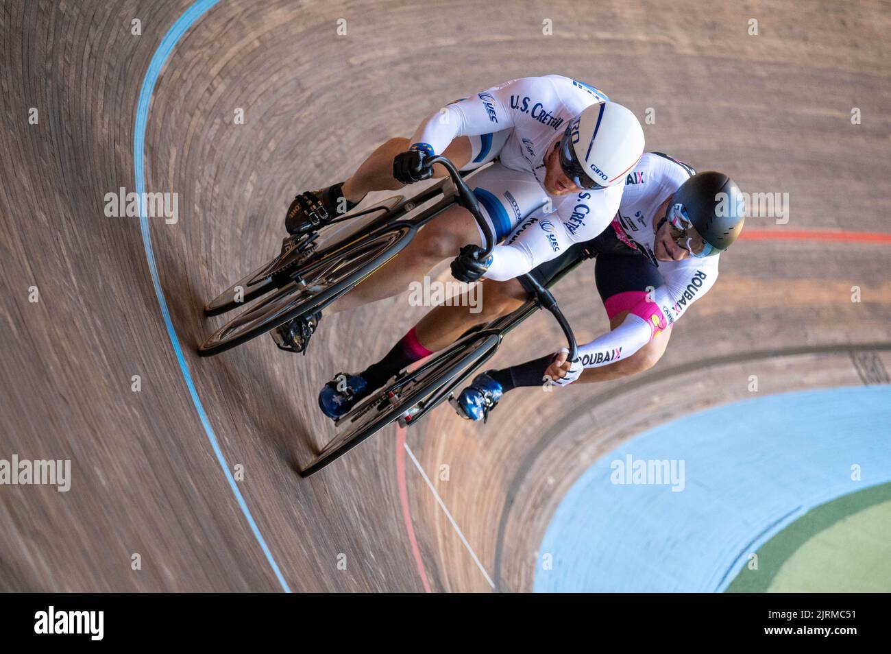 Sebastien VIGIER, Men's Sprint during the Track Cycling French ...