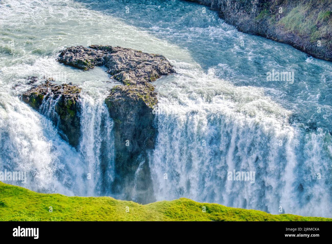 Powerful water stream falling close hi-res stock photography and images ...