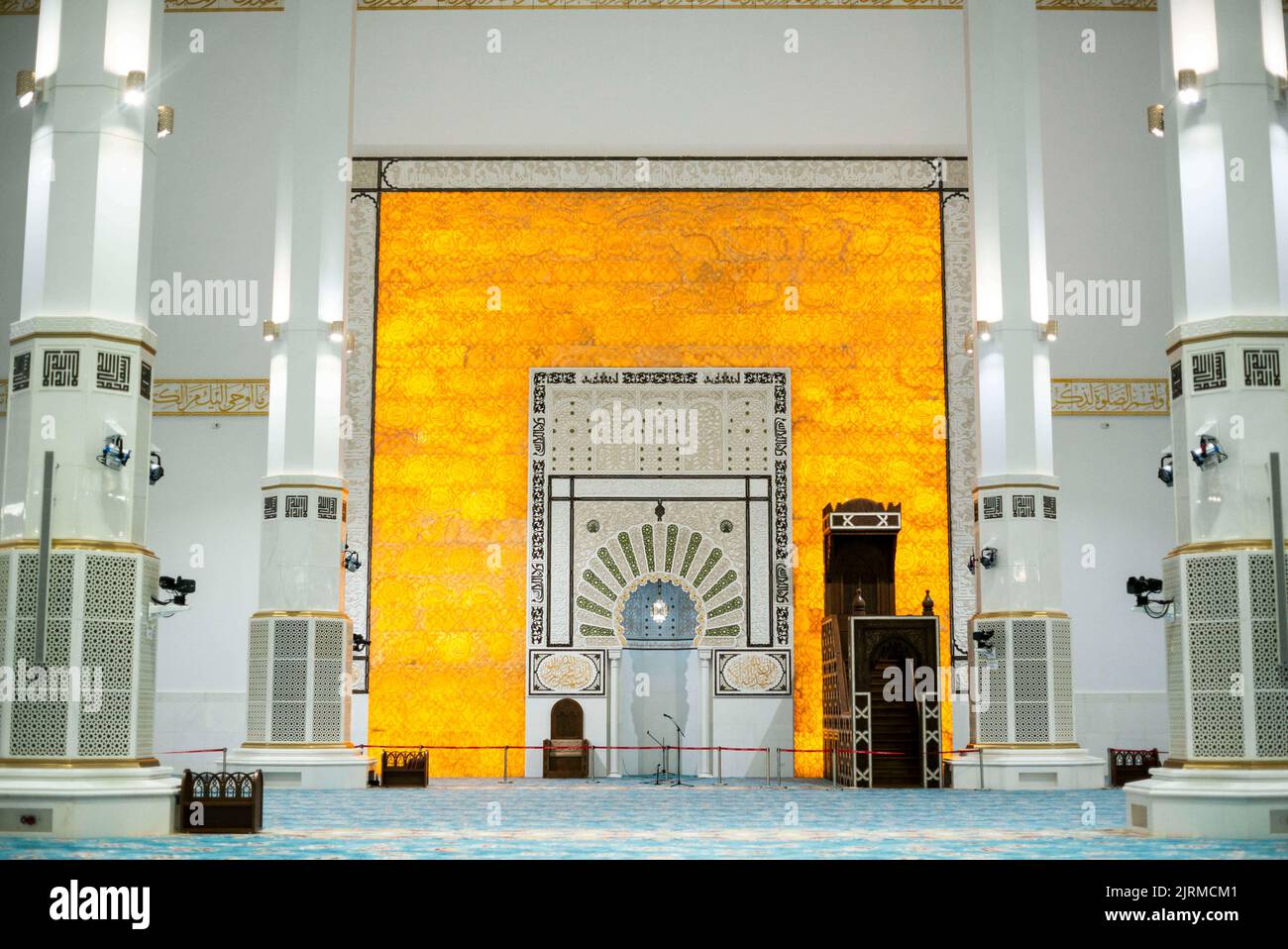 Illustration of the Great Mosque of Algiers (Djamaa el Djazaïr) in ...