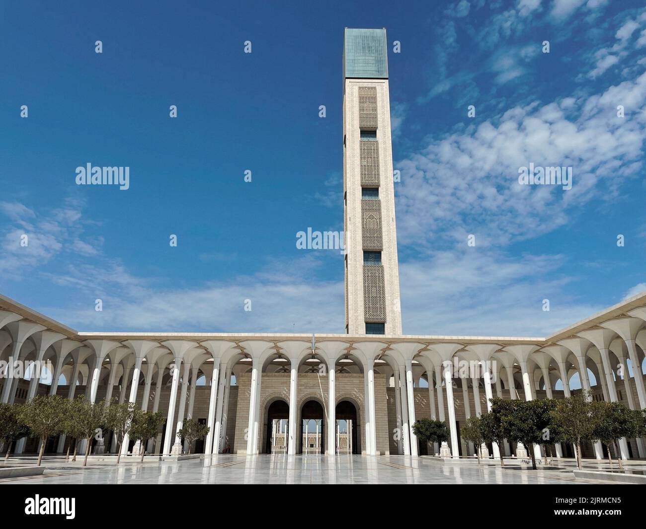 Illustration of the Great Mosque of Algiers (Djamaa el Djazaïr) in ...