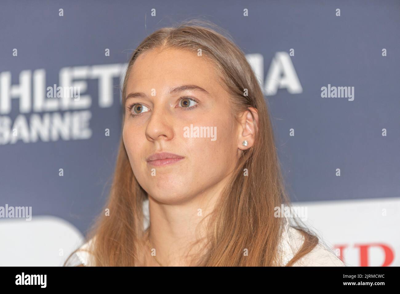 Lausanne, Switzerland. 08th May, 2022. Angelica Moser (SUI, pole vault ...