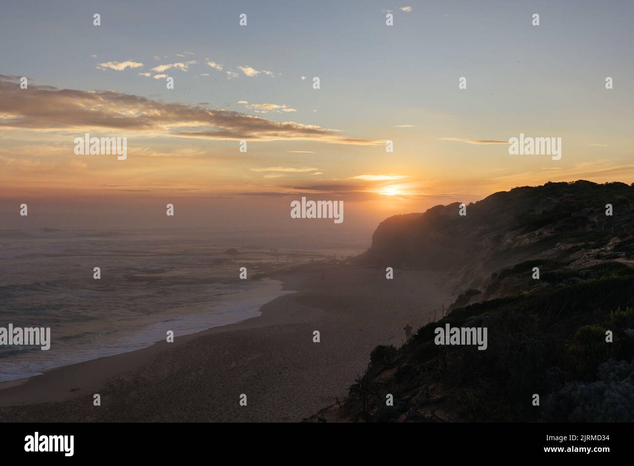 Number 16 Beach in Rye Australia Stock Photo - Alamy
