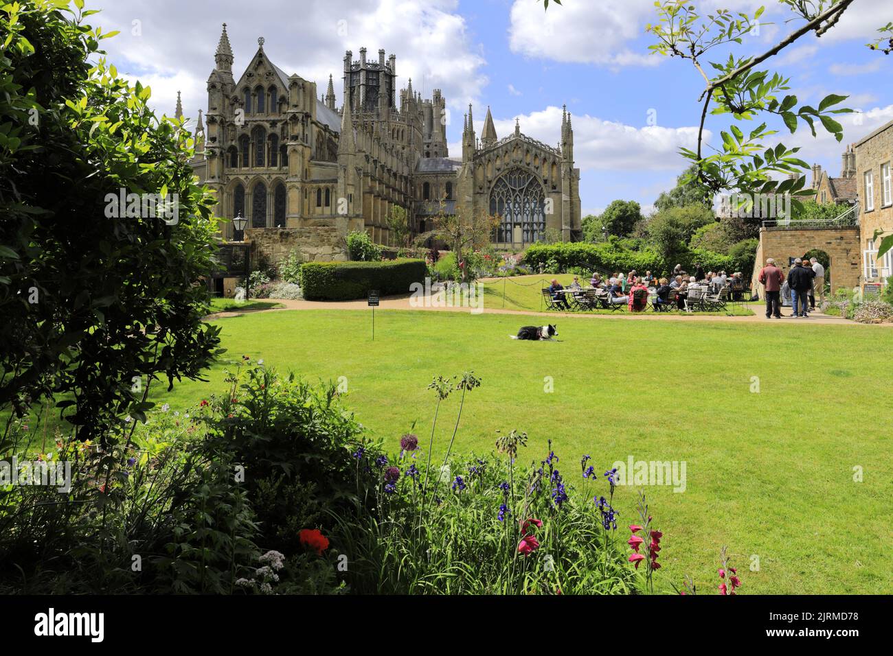 The Almonry Restaurant and Tea Room Gardens, Ely City, Cambridgeshire ...