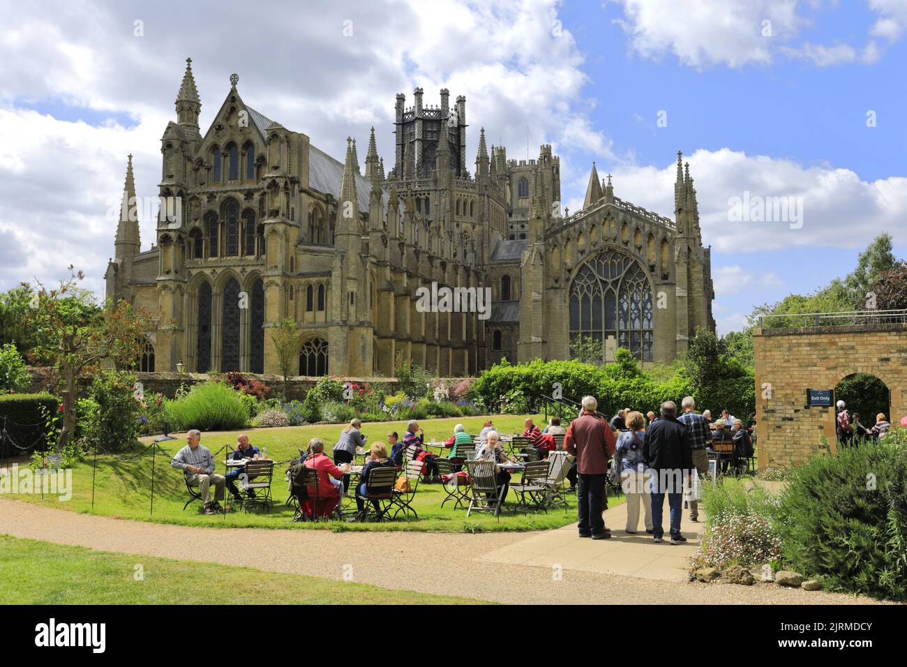 The Almonry Restaurant and Tea Room Gardens, Ely City, Cambridgeshire ...
