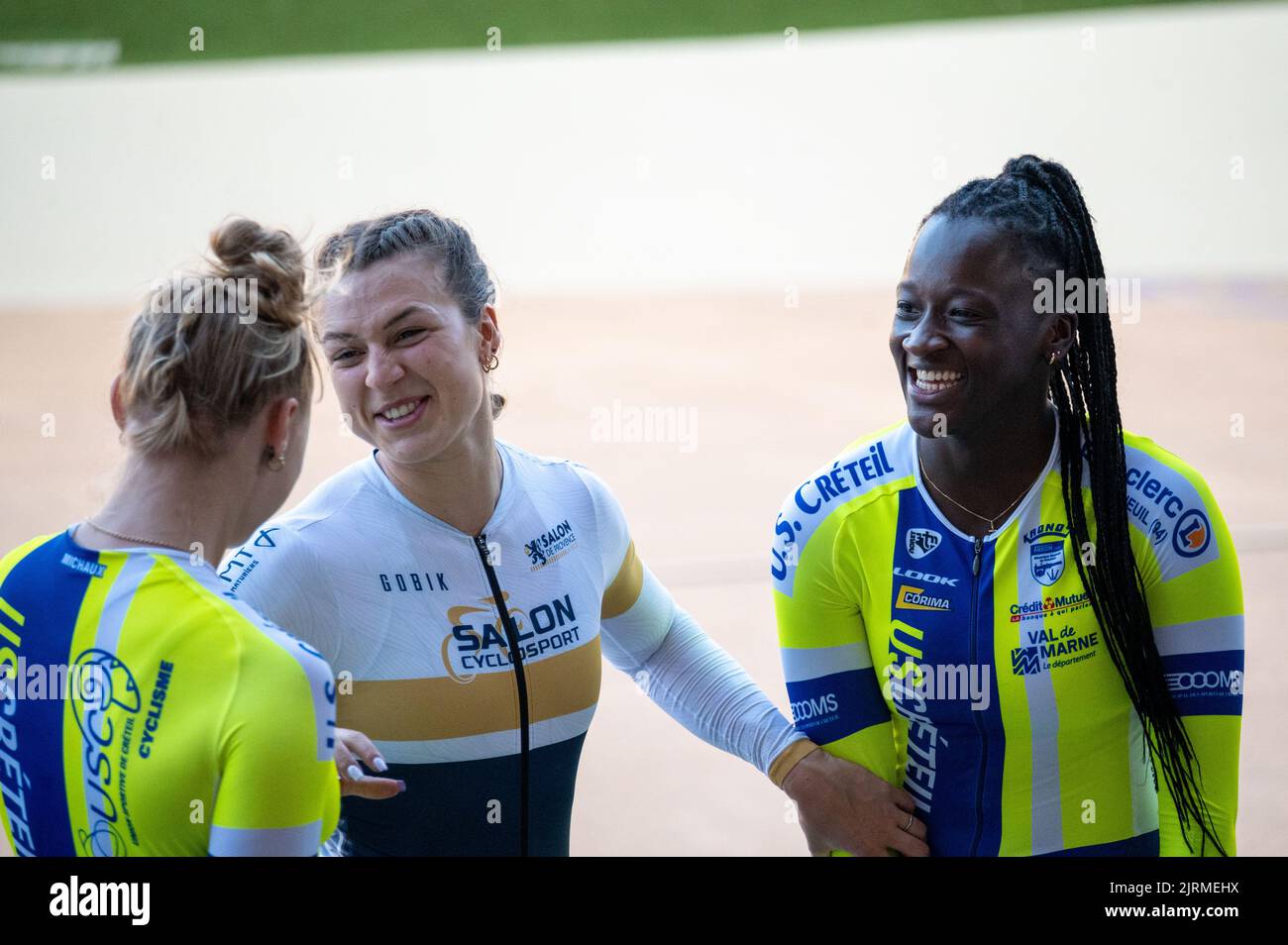 Mathilde GROS, Julie MICHAUD and Taky Marie Divine KOUAME , Women's ...