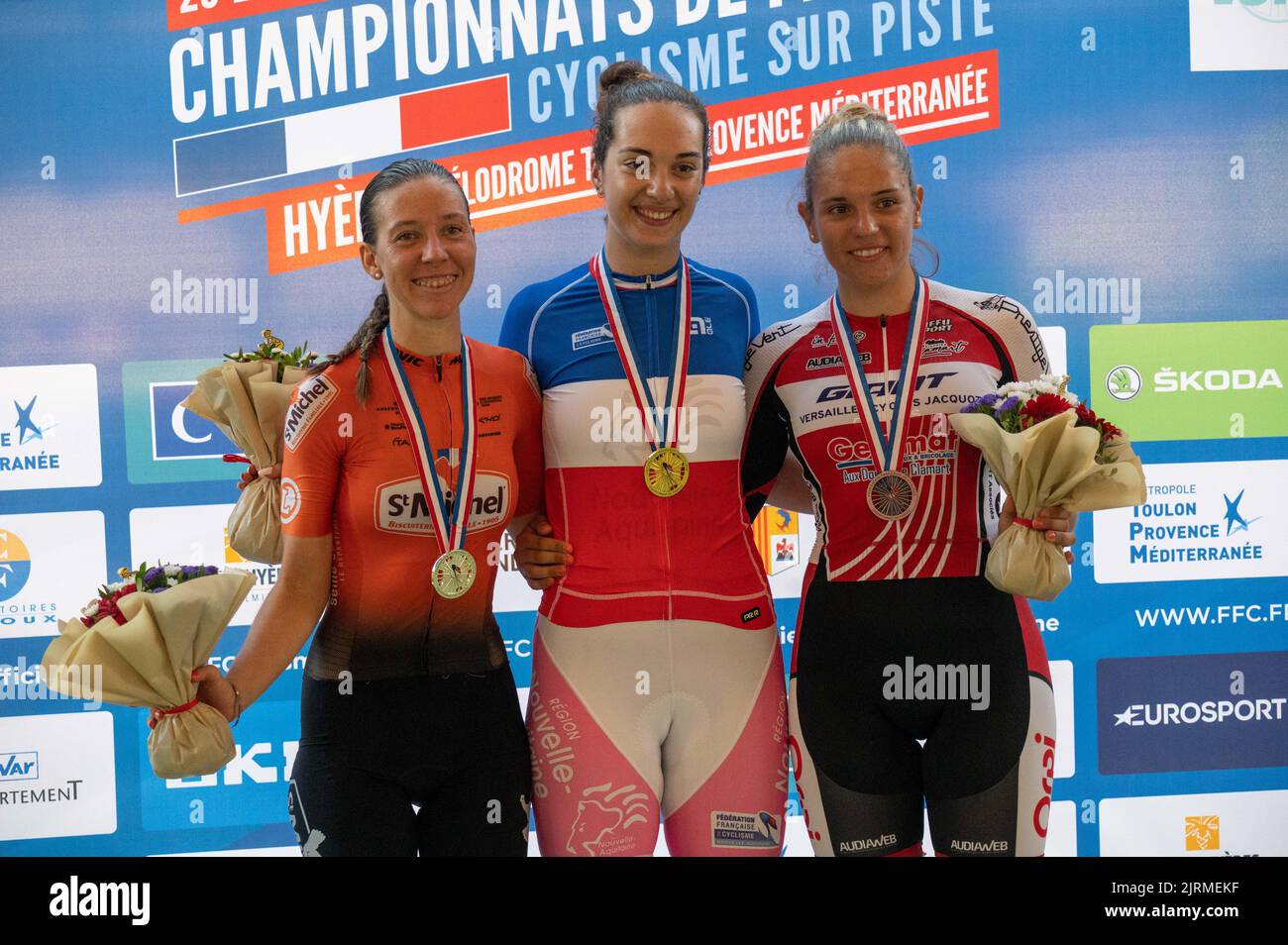 Jade LABASTUGUE, Oceane TESSIER, Kristina NENADOVIC, Women's ...