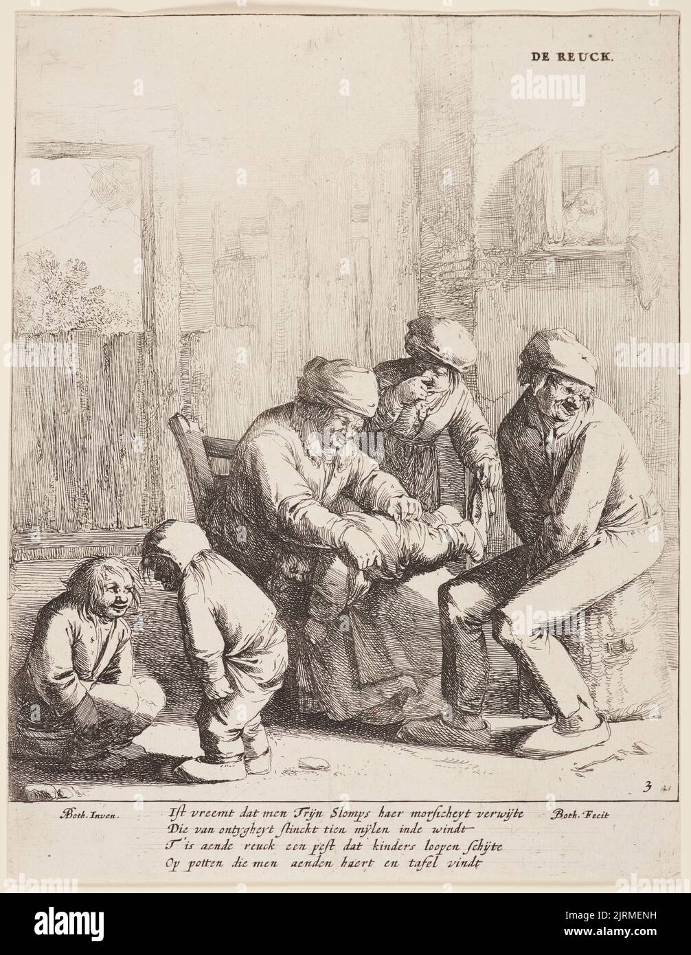 The five senses (smell), 1642-1650, Utrecht, by Jan Both, Andries Both ...