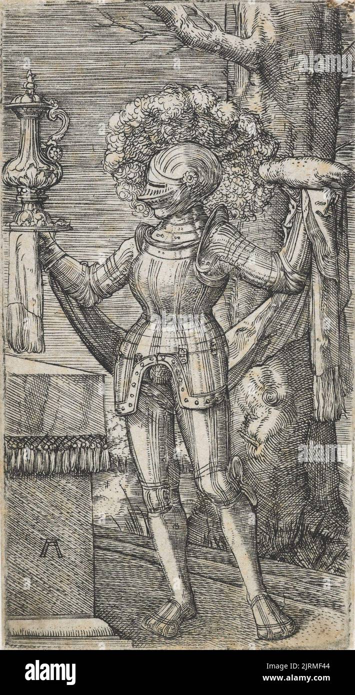 Knight with bread and wine (Melchizedek)., 1520-1526, Germany, by ...