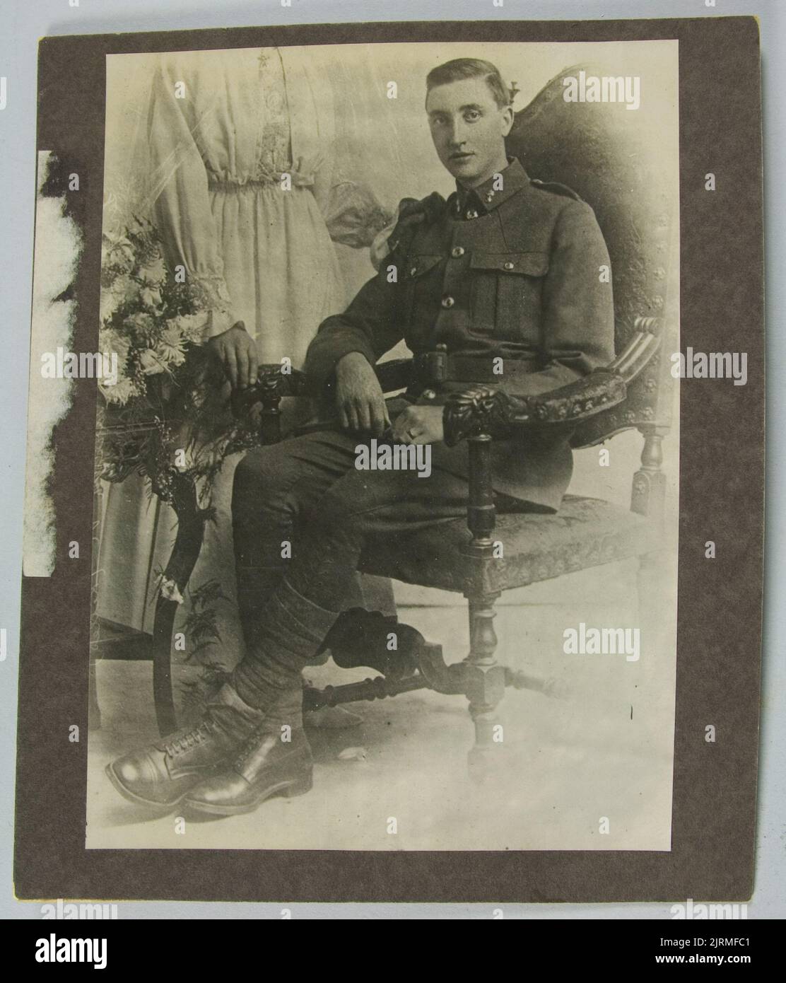 Portrait of Sergeant Samuel Forsyth V.C., 1914-1918, maker unknown ...
