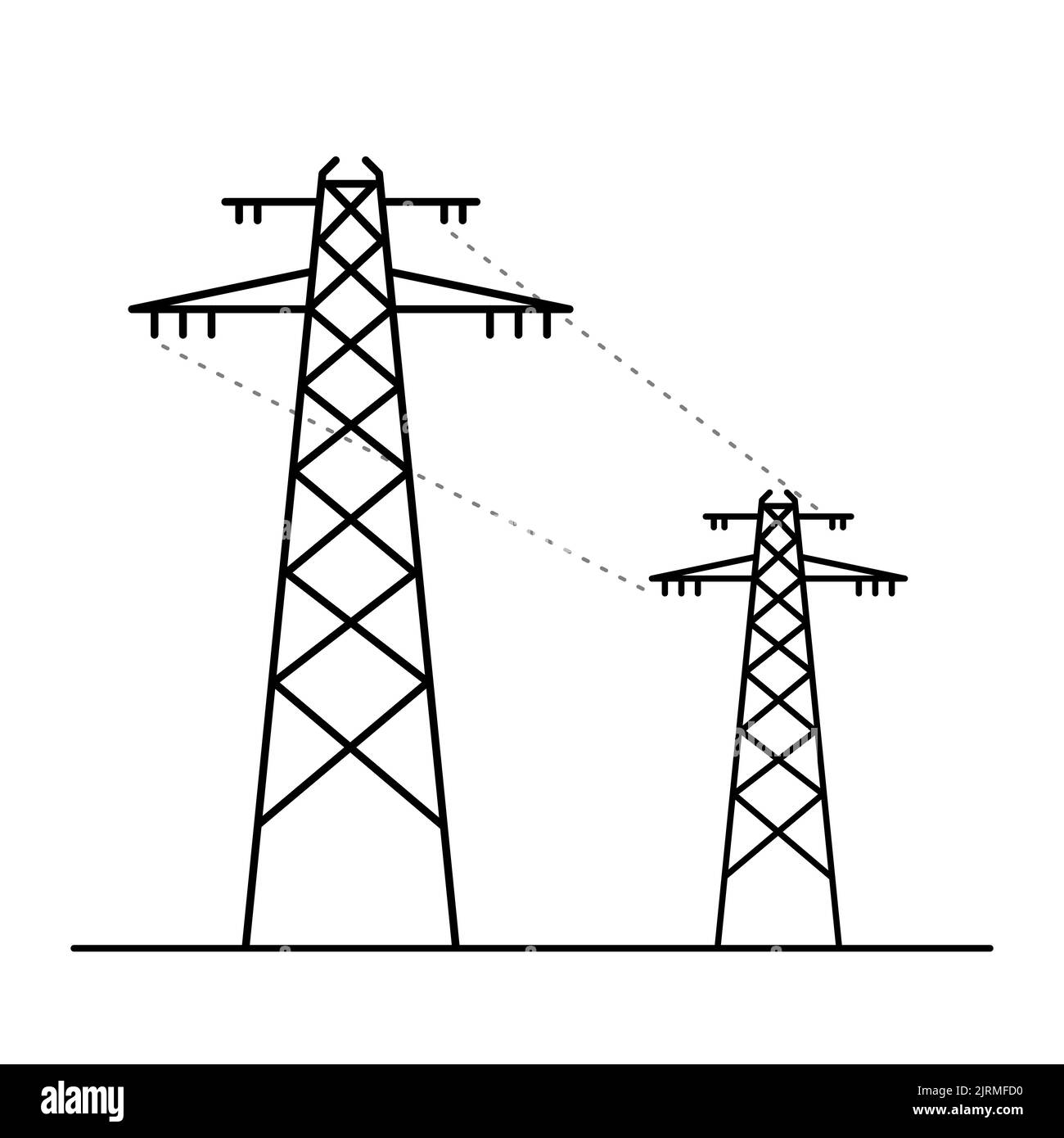 Equipment high voltage power Stock Vector Images - Alamy