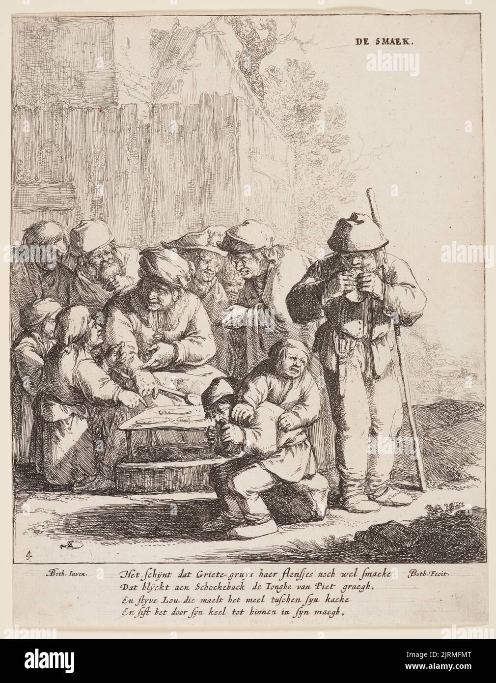 The five senses (taste), 1642-1650, Utrecht, by Jan Both, Andries Both ...