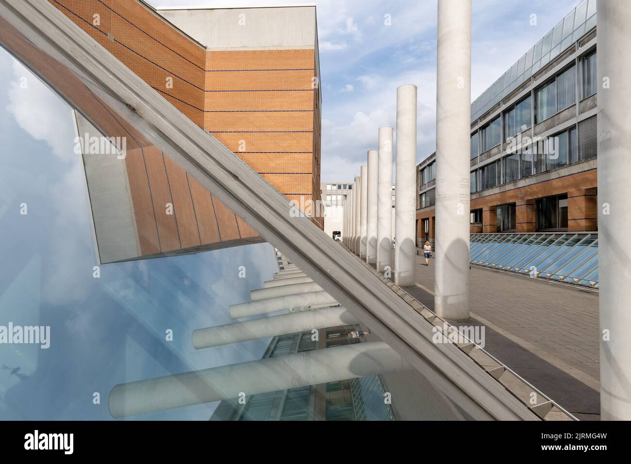 Nuremberg, Germany. 25th Aug, 2022. The columns of the Street of Human ...