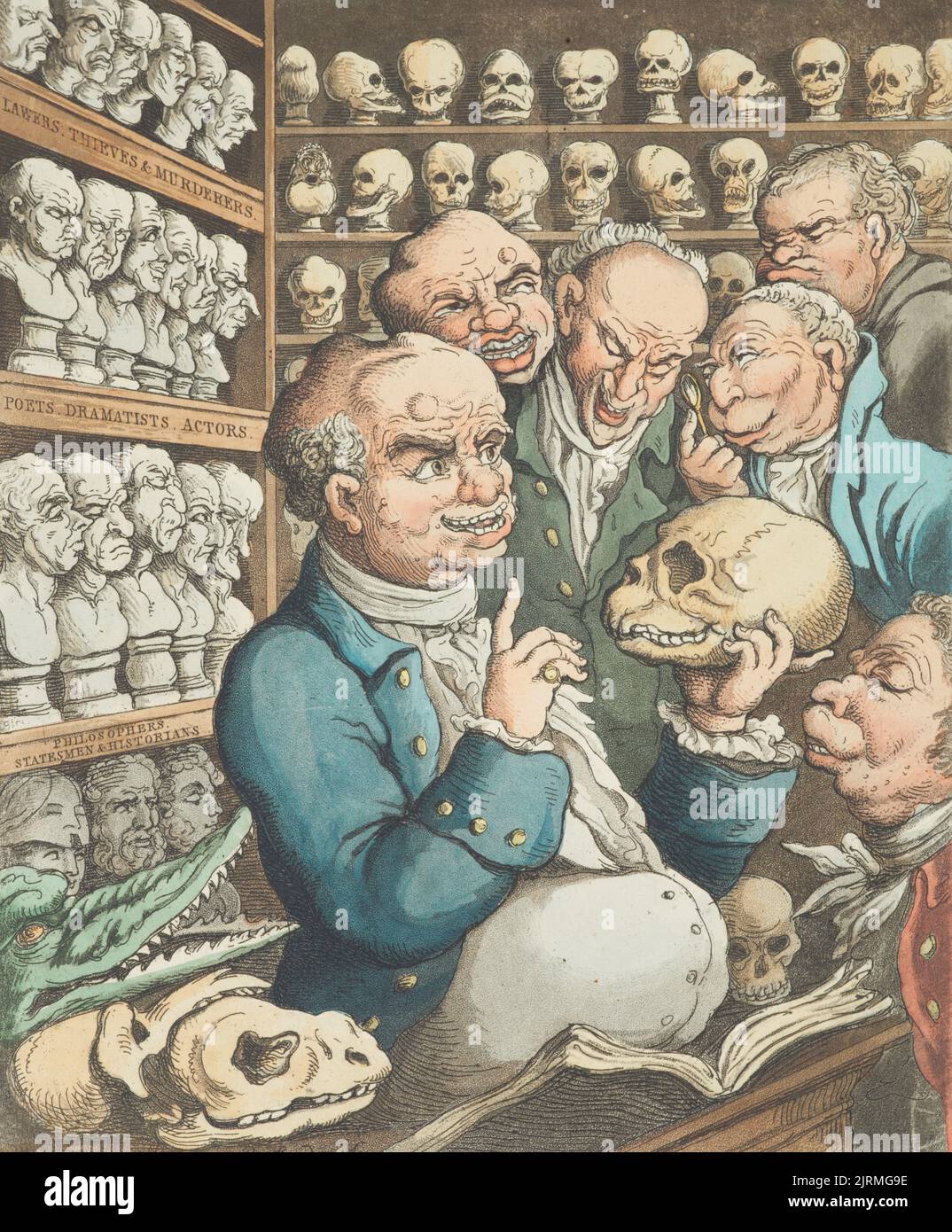 Franz Joseph Gall leading a discussion, 1808, England, by Thomas ...