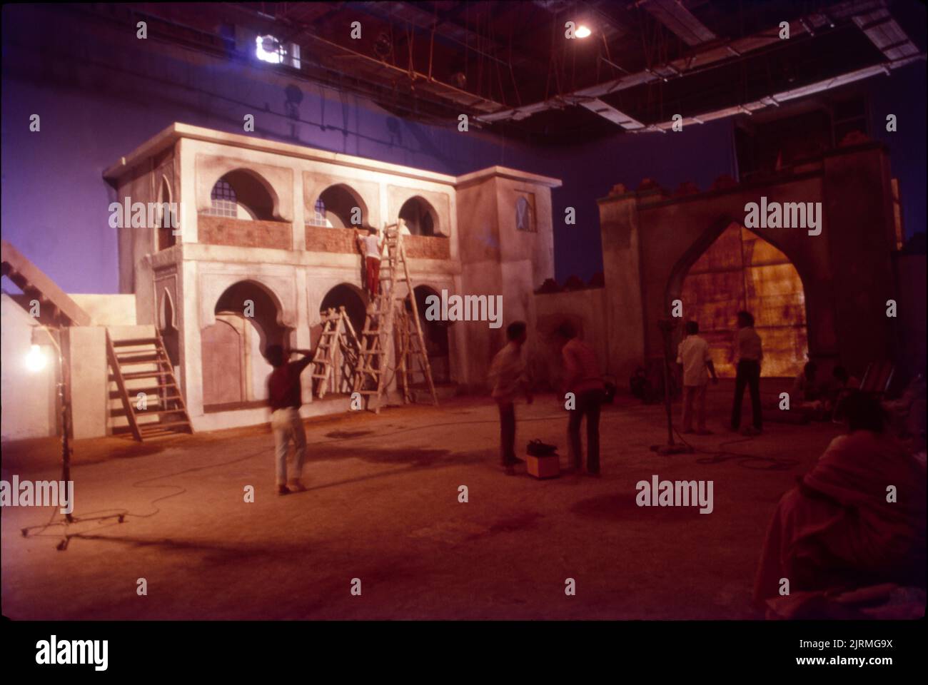 Film set, R K Studio, Bombay, India Stock Photo - Alamy