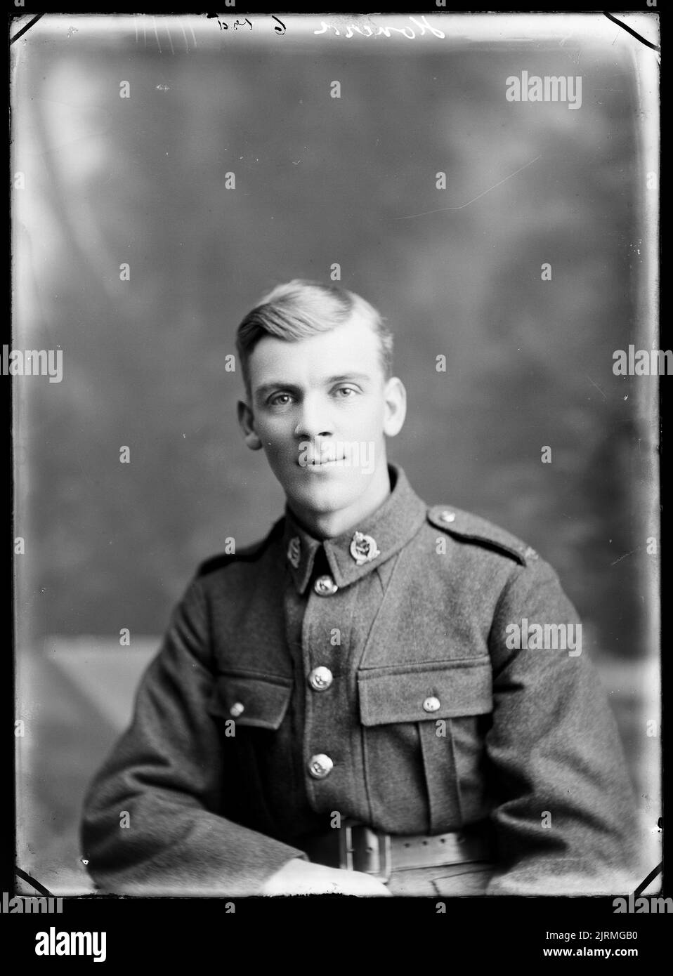 James Arthur Hoverd, 20 July 1918, Wellington, by Berry & Co Stock ...