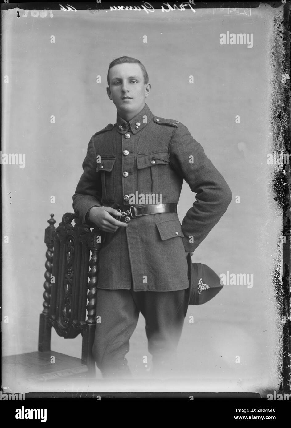Gunner William James Parks, 1914-1919, Wellington, by Berry & Co Stock ...