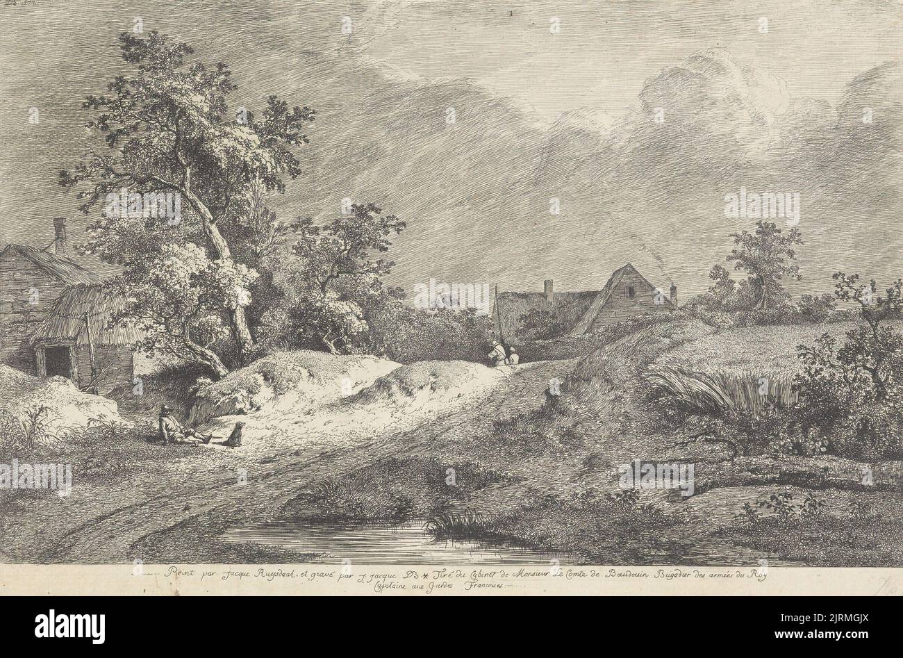 Landscape, 1775, France, by Jean-Jacques de Boissieu, Jacob van ...