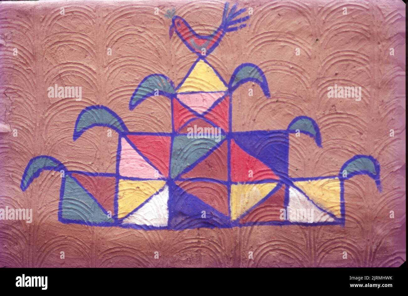 Indian mud house painting hi-res stock photography and images - Alamy