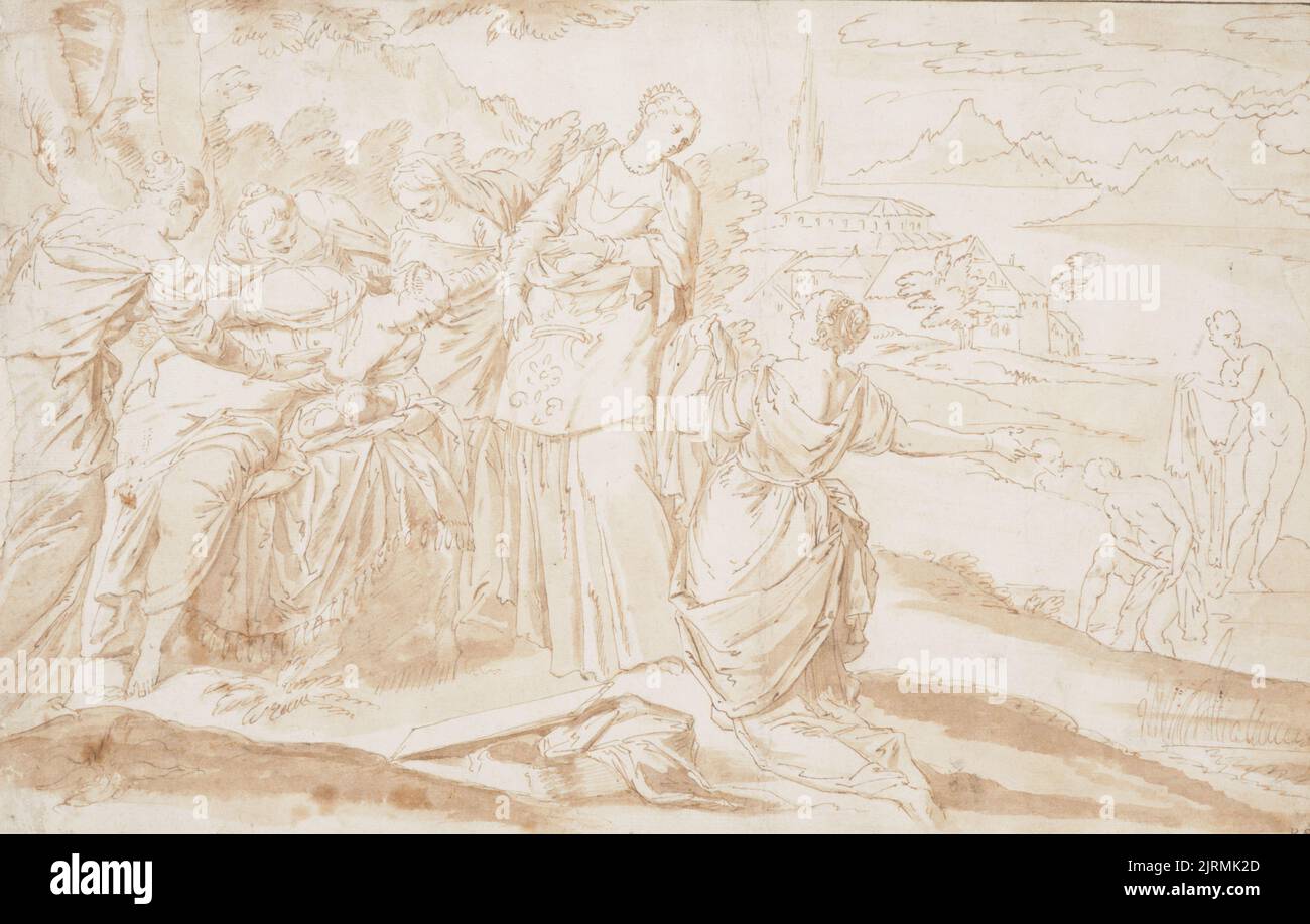 The Finding of Moses, 18th century, France, maker unknown. Gift of the ...