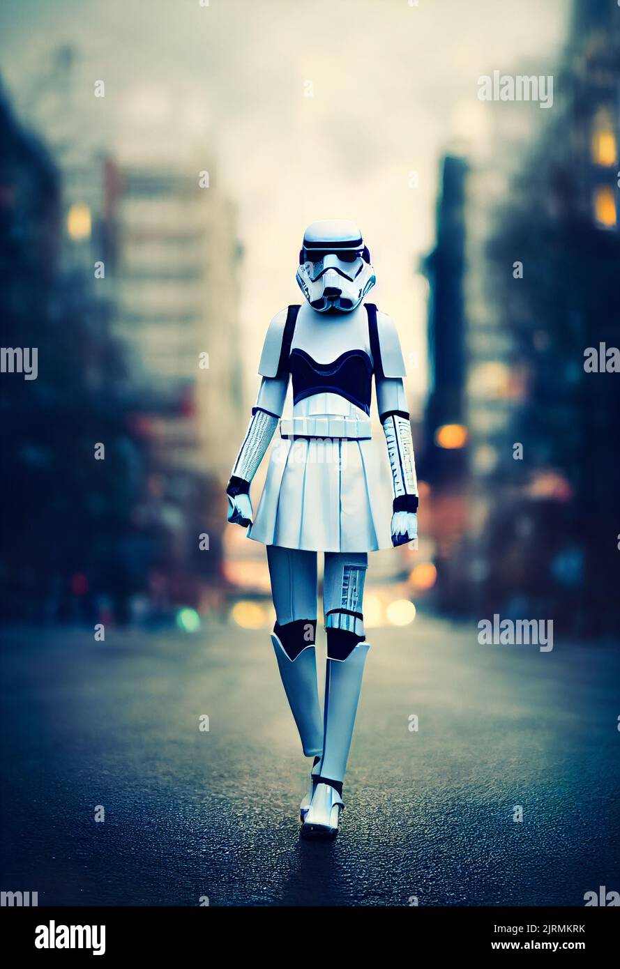 Stormtrooper female hi-res stock photography and images - Alamy