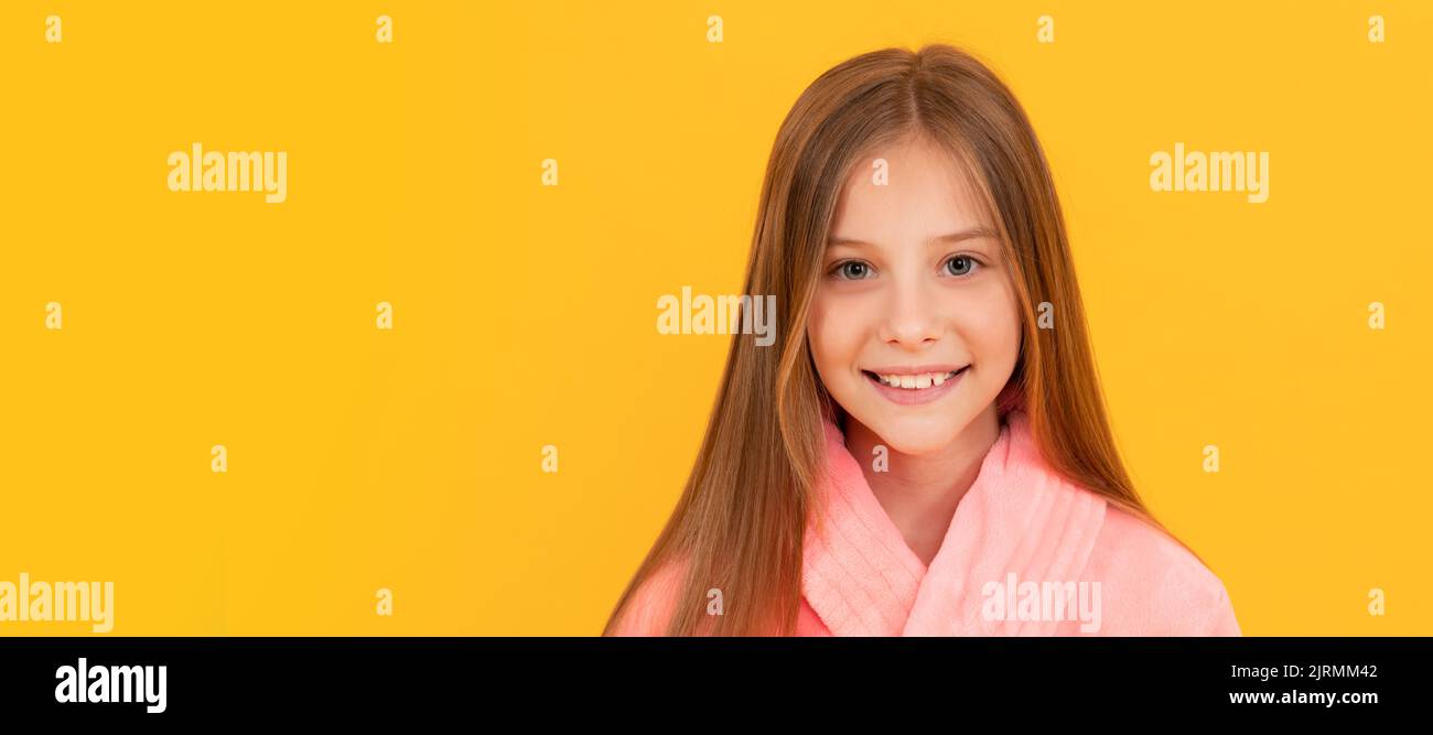 teen girl feeling relaxed. childhood happiness. good morning. kid wear ...