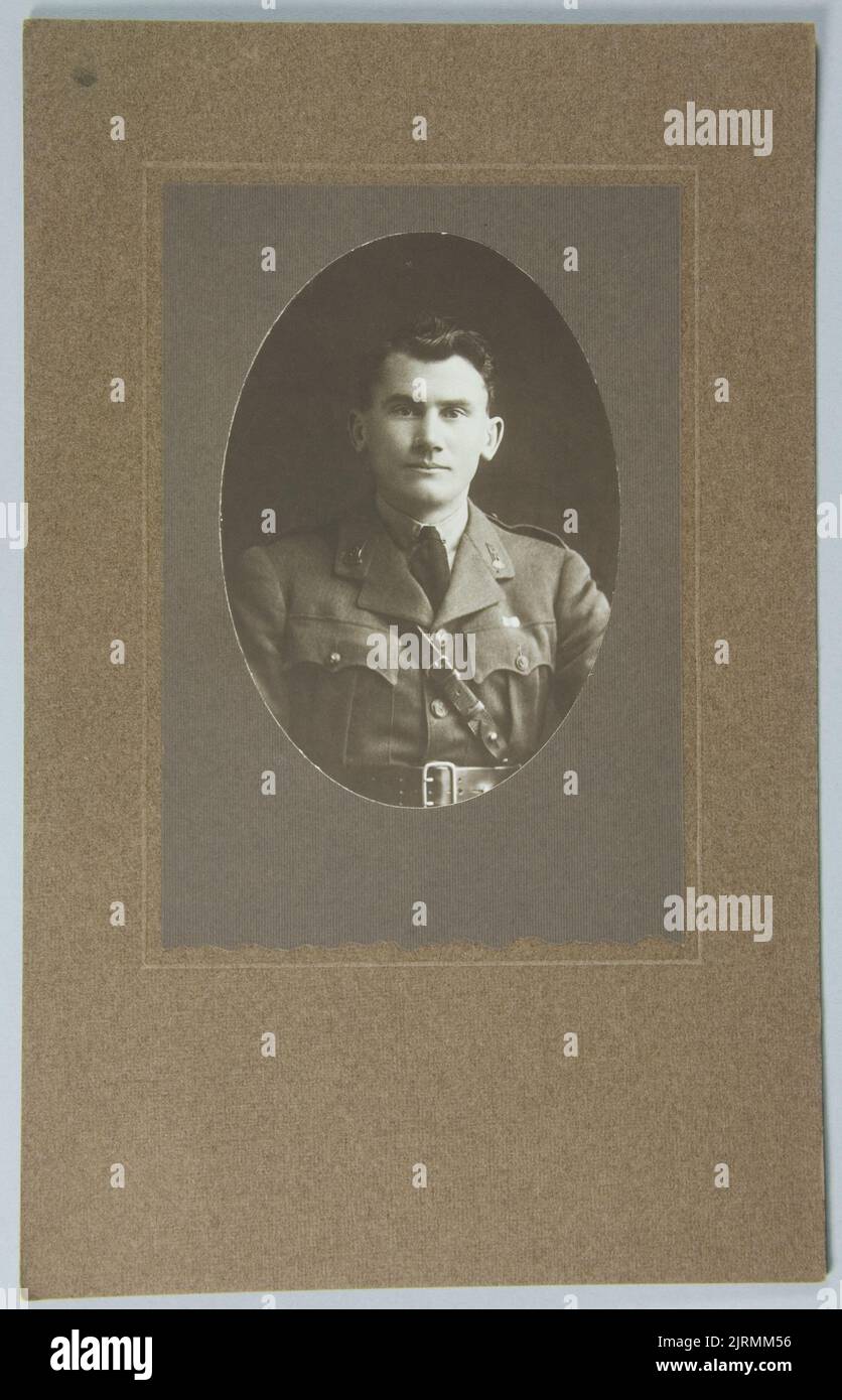 Portrait of 2nd Lieutenant F.R. Slevin, M.C., 1919, maker unknown. Gift ...