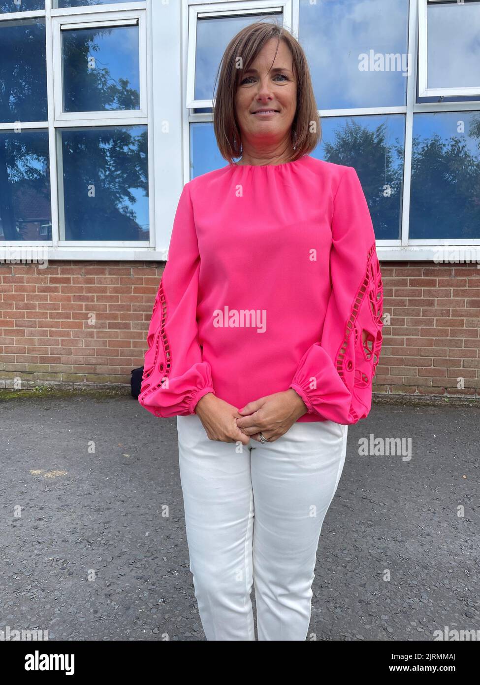 Maria Flynn, principal of St Columbanus' College, Bangor on GCSE ...