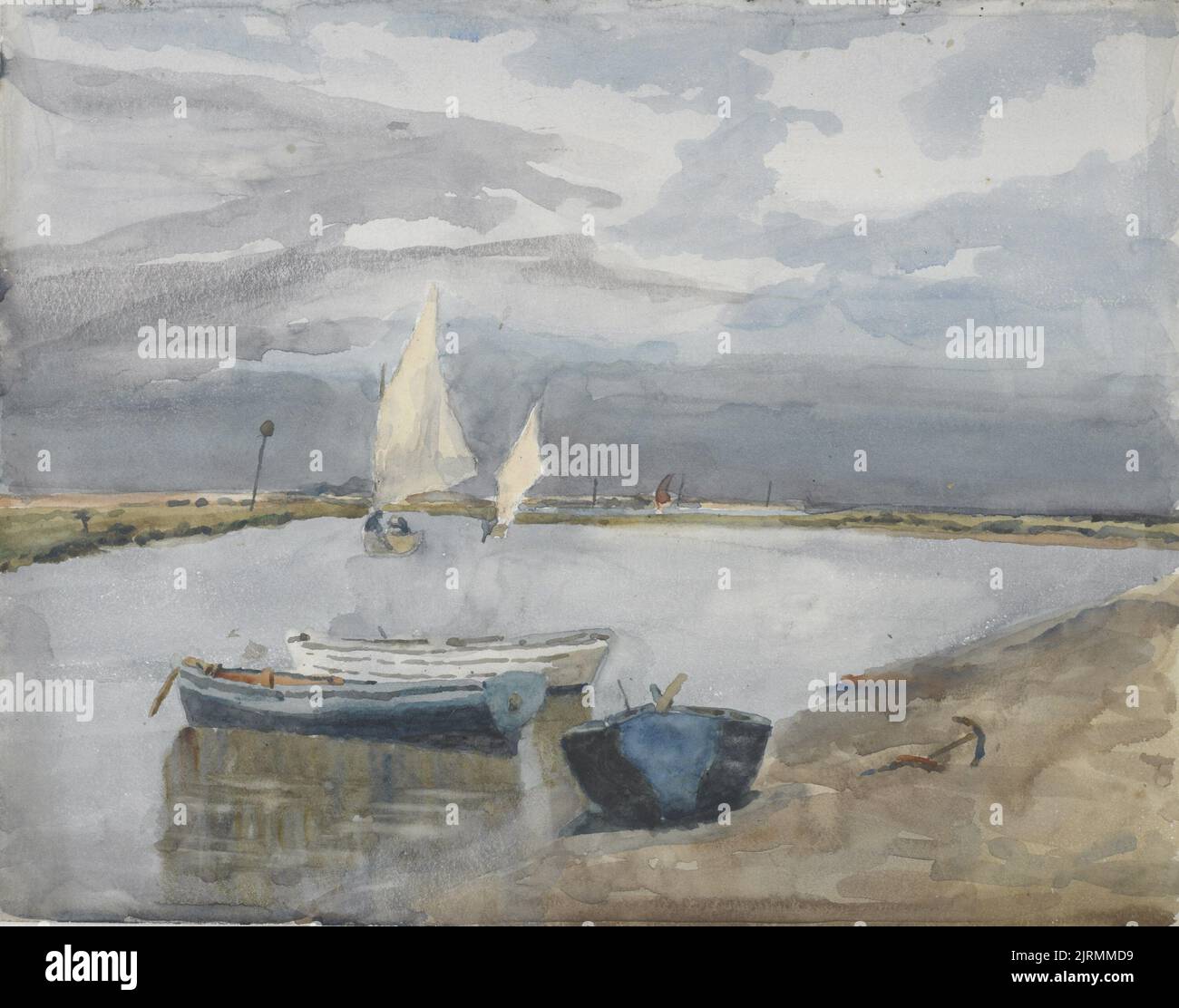 Blakeney, 1906, England, by Mark Widdington Fisher. Gift of Archdeacon ...