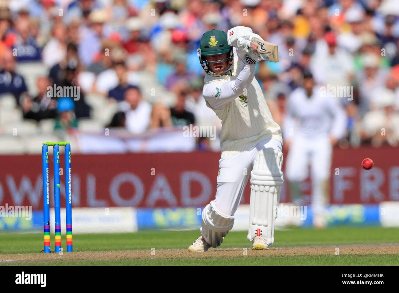 Kyle Verreynne batting for South Africa Stock Photo - Alamy