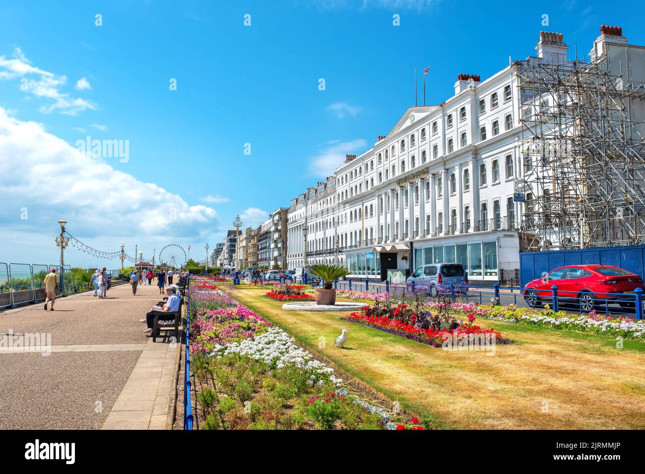 Seaside promenade sea hi-res stock photography and images - Alamy
