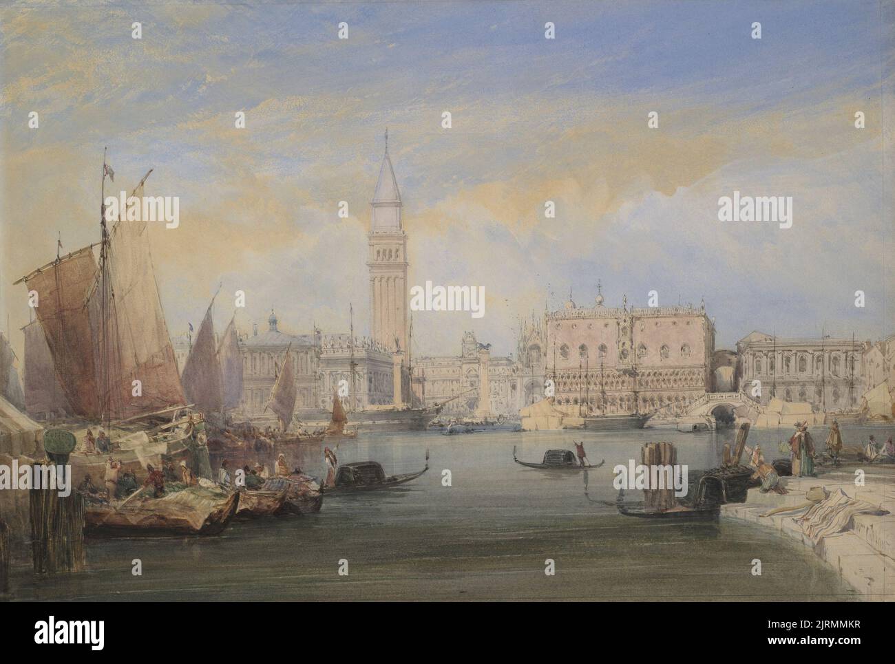 Venice from St. Giorgio, circa 1892, Italy, by William Callow. Gift of ...