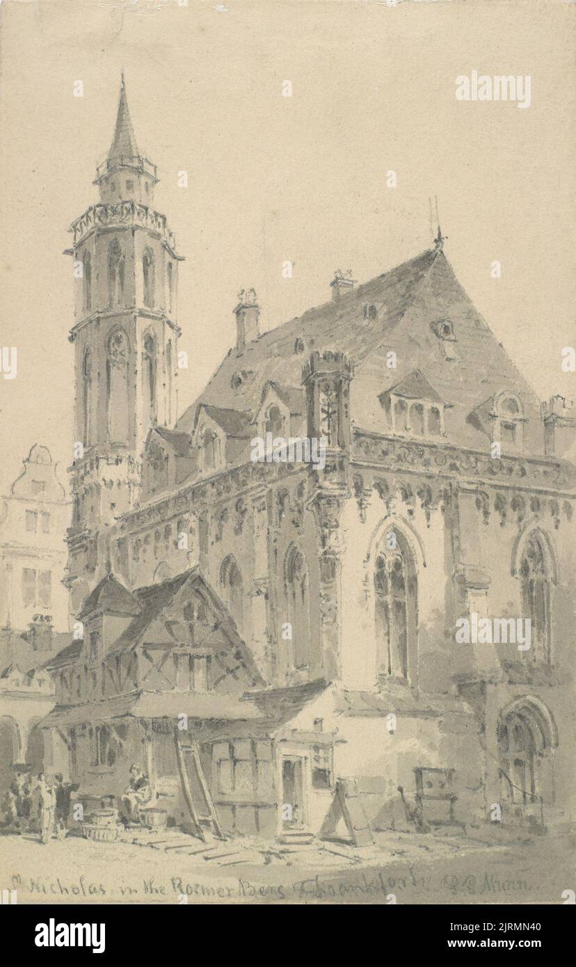 St. Nicholas, Frankfurt, by Paul Munn. Gift of Archdeacon F.H.D. Smythe ...