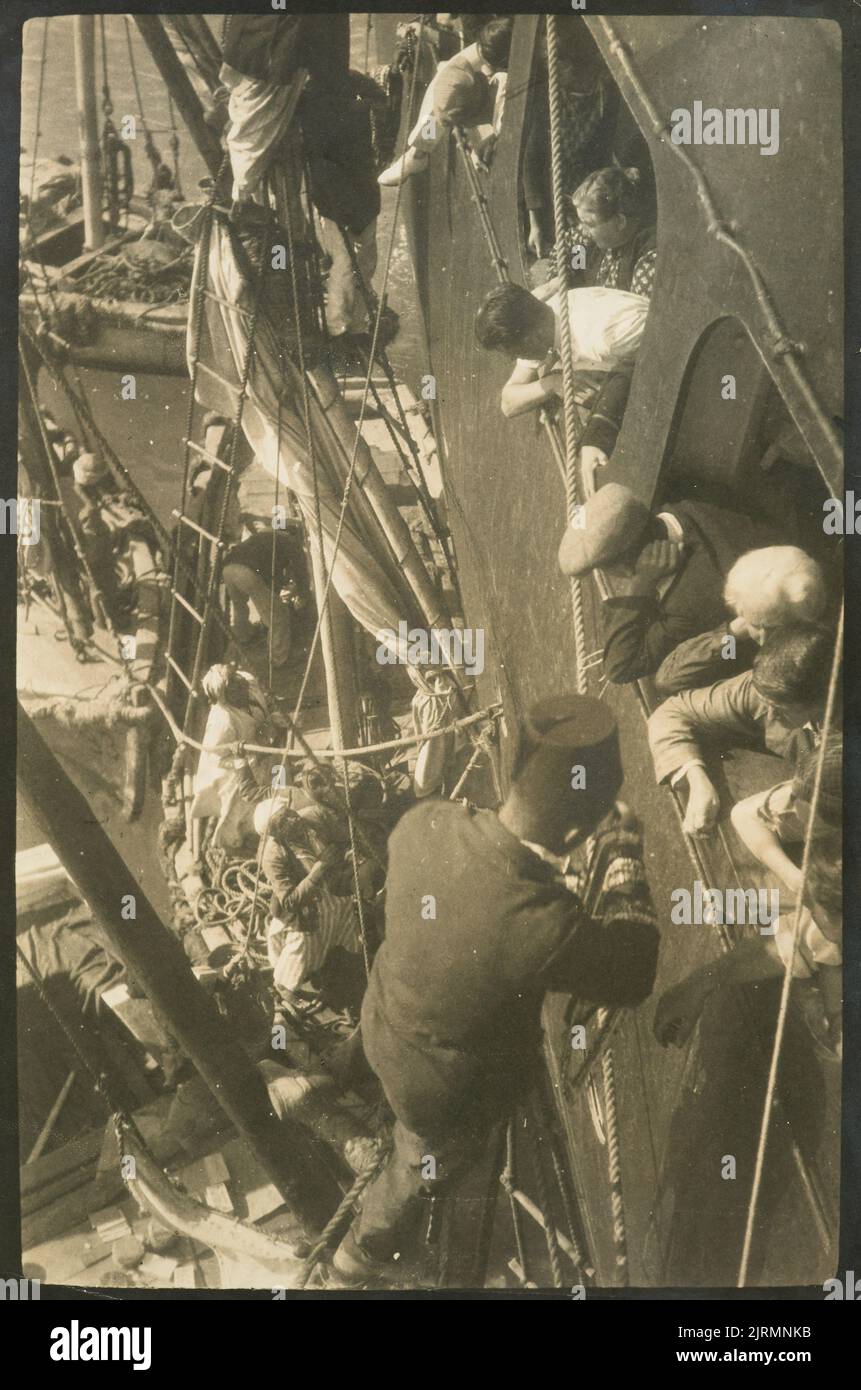 Port Said, 1930, Port Said, by Eric Lee-Johnson Stock Photo - Alamy