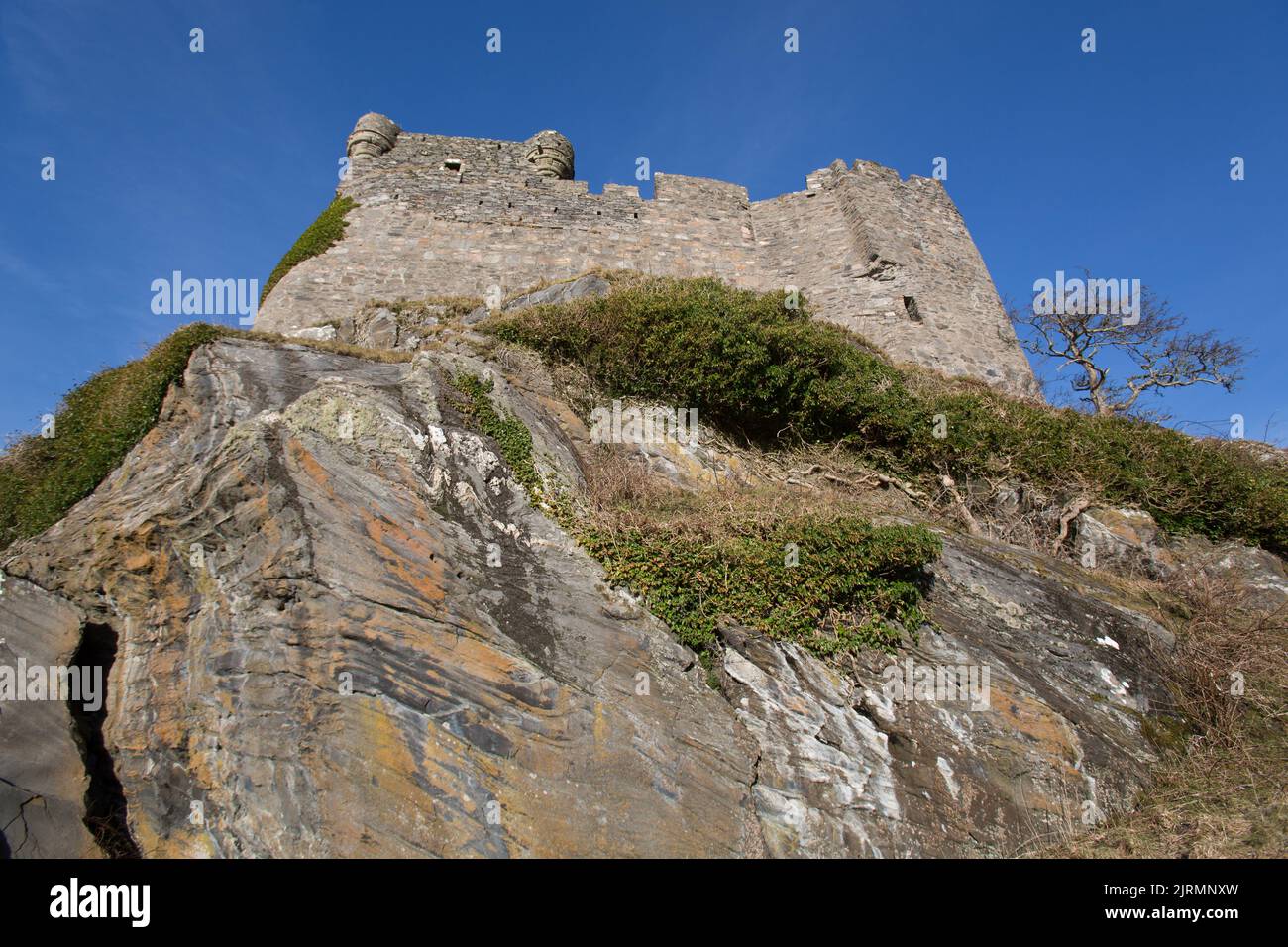 Peninsula of Ardamurchan, Scotland. Picturesque view of the historic of ...