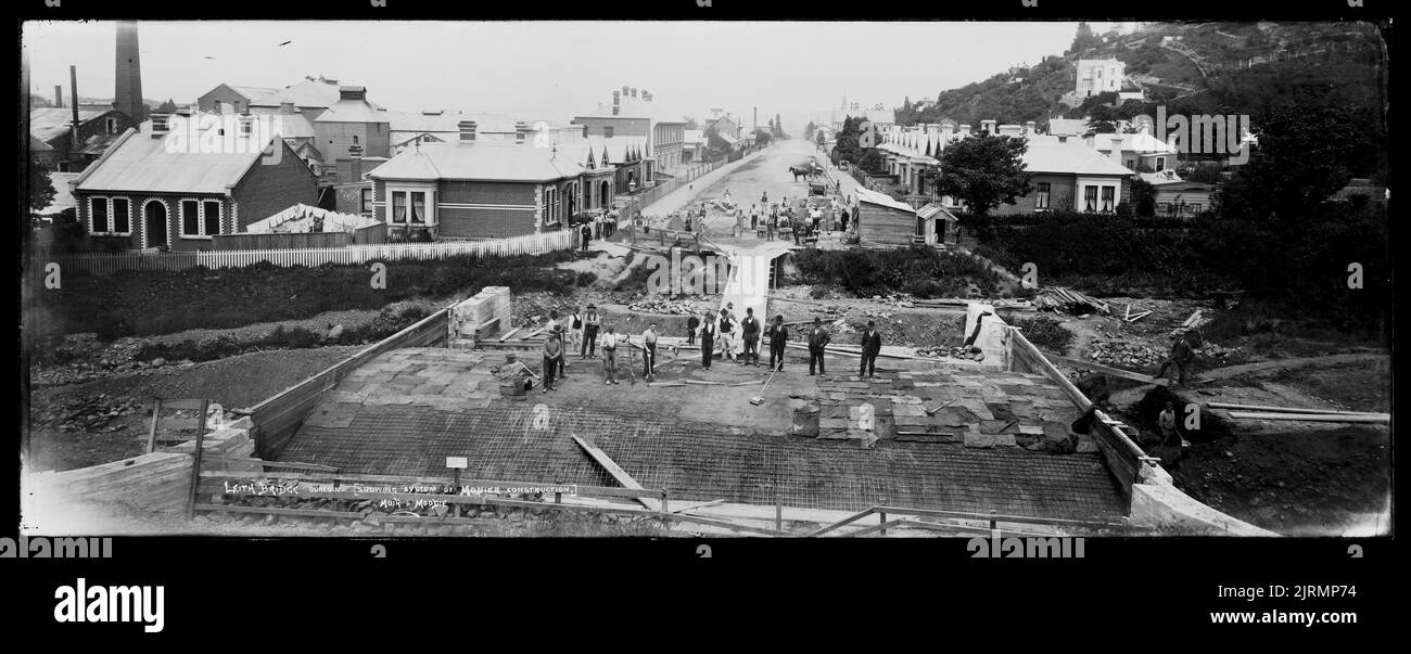 Showing system of monier construction hi-res stock photography and ...