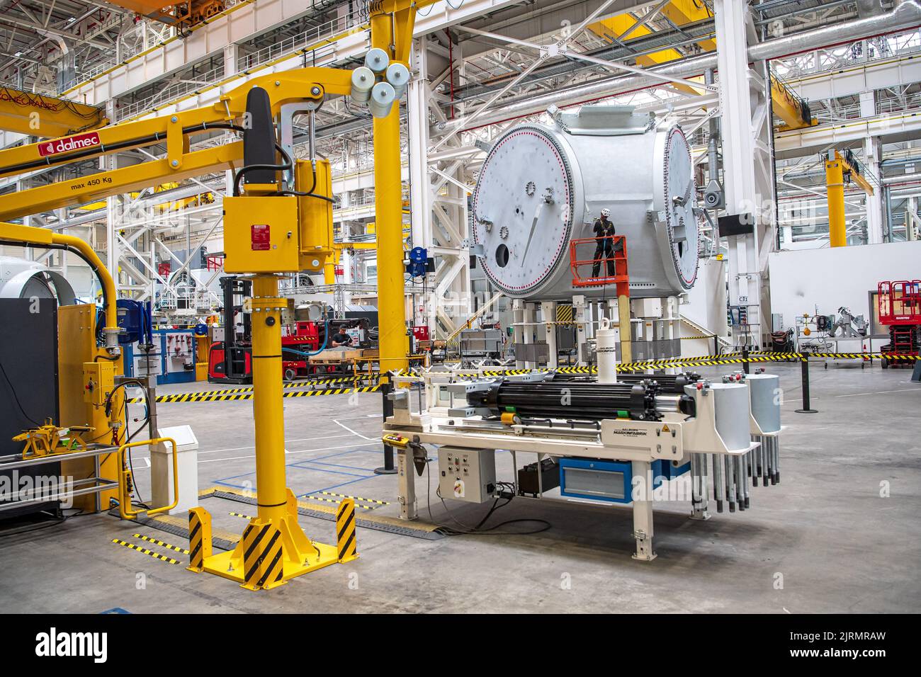 Offshore wind turbines manufacturing hi-res stock photography and ...