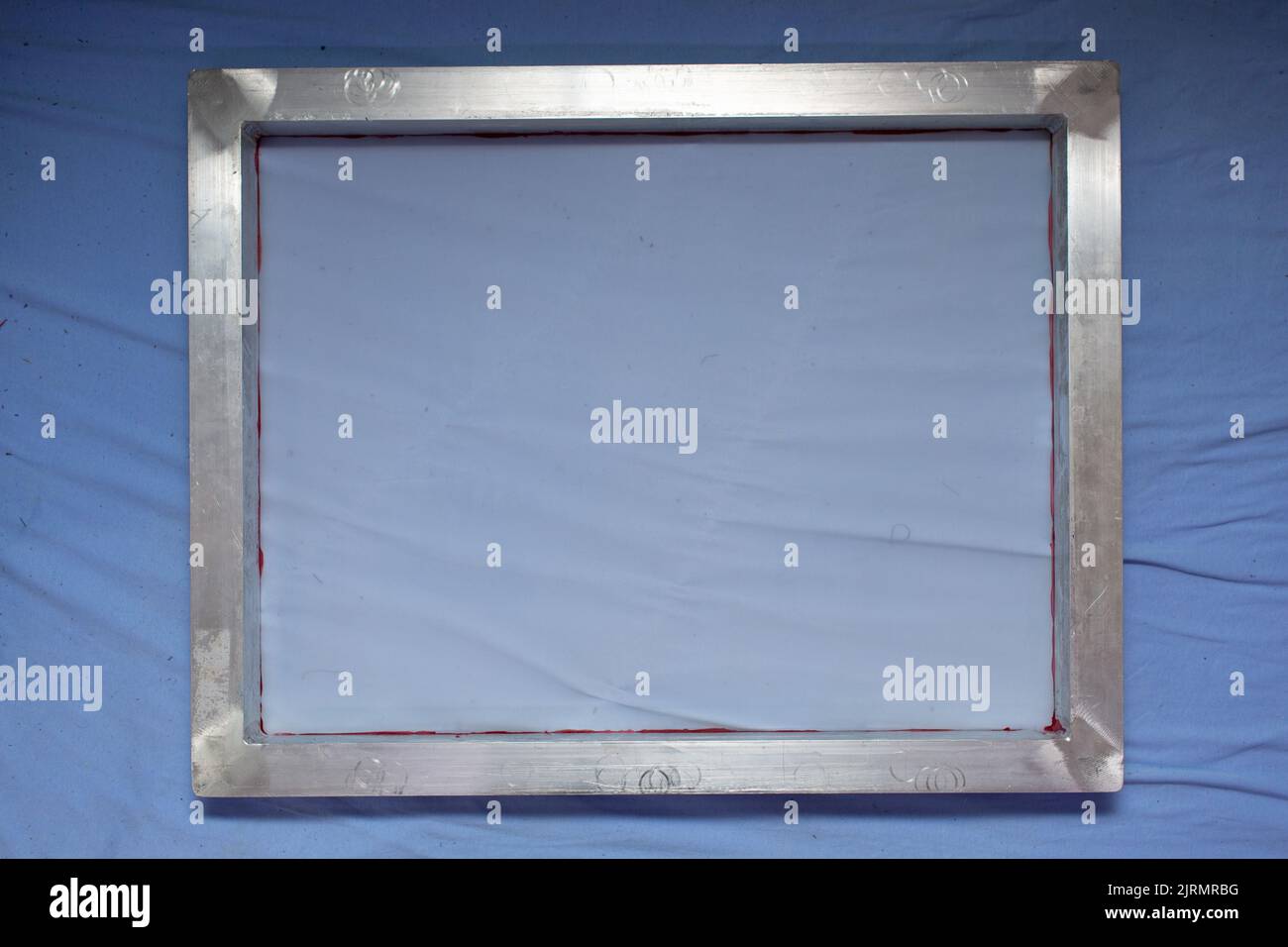 Frame pattern for serigraphy silk screen print process at clothes ...