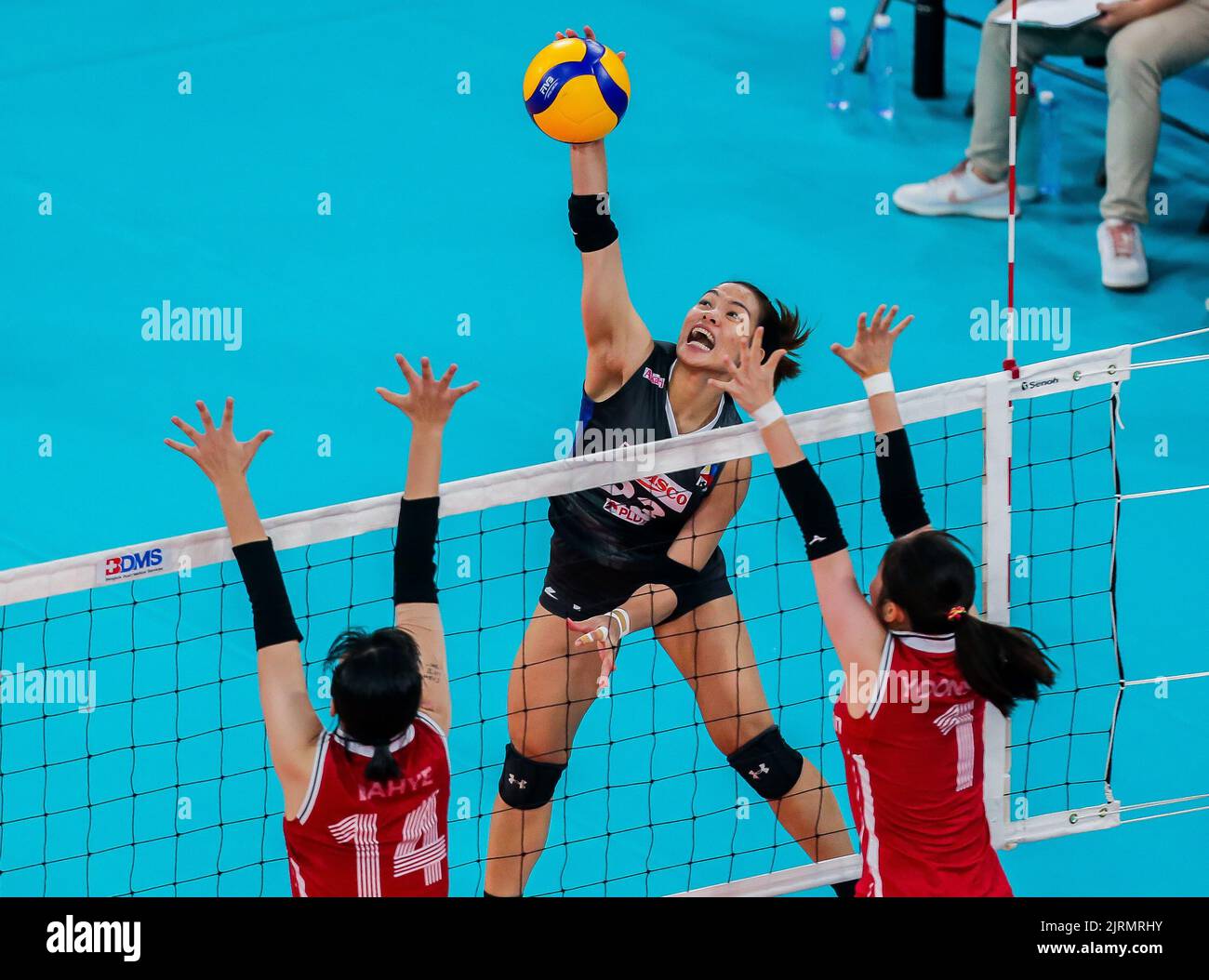 Pasig City, Philippines. 25th Aug, 2022. The Philippines' Jessica ...